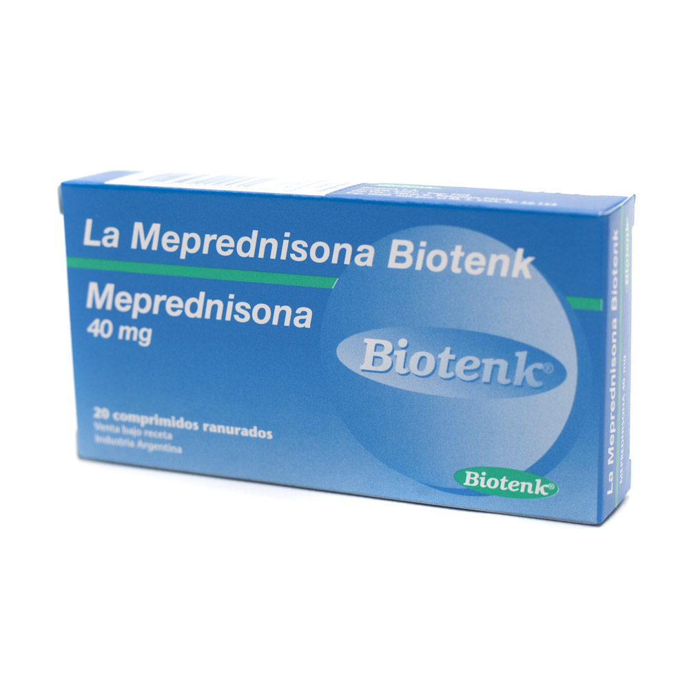 MEPREDNISONA 40mg.x 20 compBTK – DROGUERÍA GENERIA